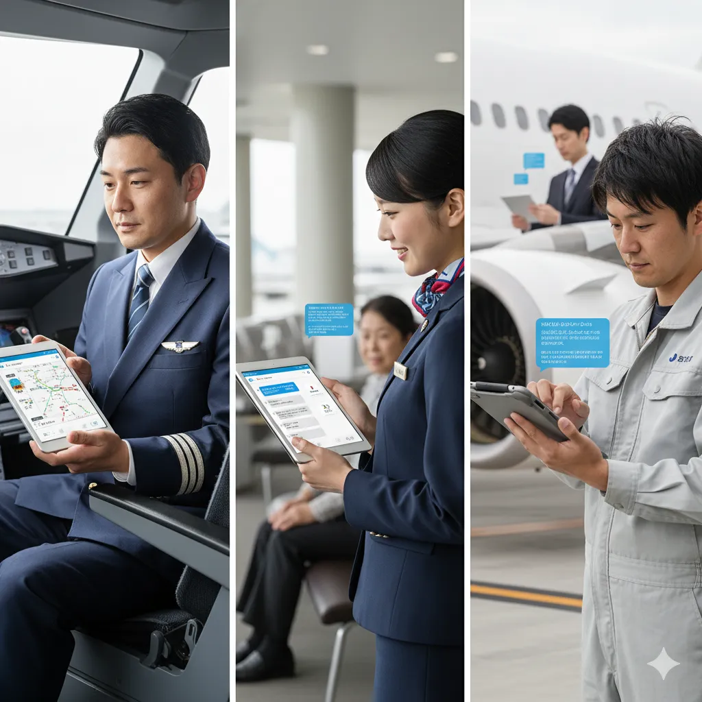 ANAが航空機オペレーションに生成AIを本格導入 - 情報検索の時間を大幅短縮し、運航の安全性と効率を向上 | 公共交通の技術情報集約プラットフォーム
